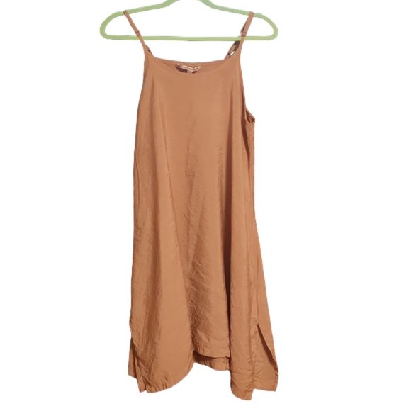 Pretty Angel | Dresses | Pretty Angel Slip Dress Size M Tan | Poshmark